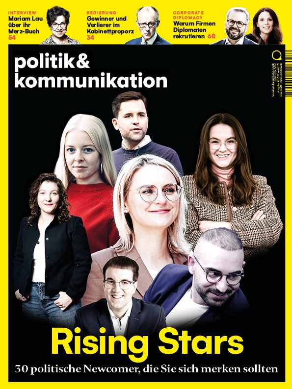 N° 151 – Thema: Rising Stars 2025 | Magazin politik&kommunikation ...